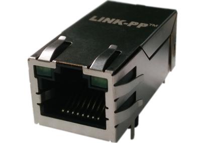 China Ratio del 1:1 de la Etiqueta-para arriba del puerto RJ45 Jack del gigabit magnético de RJMG201031110NR solo en venta