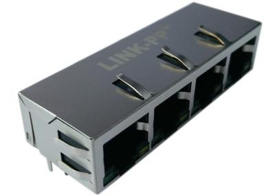 China Socket RJ45 Gigabit Ethernet Tab-Down HFJ14-2450ER-L17RL Lan Connector for sale