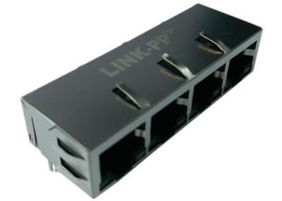 Cina Ethernet RJ45 femminile 1x4 con il filtro dal LED HFJ14-2450ER-L21RL 1000Base-T in vendita