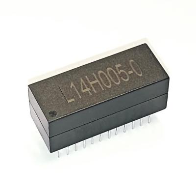 중국 L14H005-0 듀얼 포트 디스크리트 마그네틱 트랜스포머 1G LAN 필터 판매용