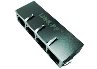 China J8064D648ANL-Multi-Hafen RJ45 1X4 Vorsprung unten, Ethernet LPJ46204AENL 10/100 zu verkaufen