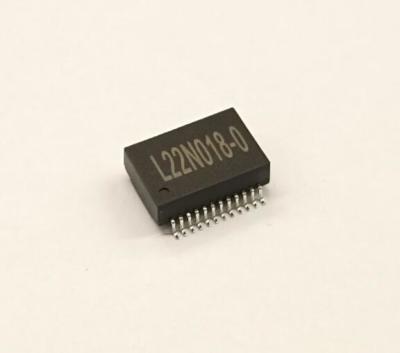 China Base de UDE L22N018-0 10G - transformador magnético dos únicos LAN Filter SMD ethernet portuários de T à venda