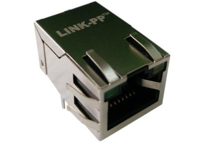 China 74990110010 magnetischer Vorsprung-oben RJ45 Jack 7499011442 mit integriertem Filter 100Mbps zu verkaufen
