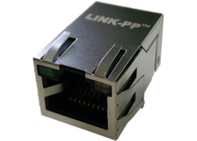 中国 LPJG17332AWNL は磁気 SI-51005-FB RJ45 モジュラー ジャック 10/100Base-TX を交差させます 販売のため