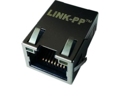 중국 LPJG19606ABNL 저프로파일 SMT Rj45 1x 10/100/1000 자기학 지상 설치 판매용