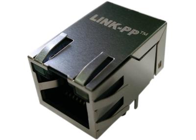 China WT-50036 Gold Plating Connector RJ45 Single Port with 1 x 1 Jack Configuration for sale