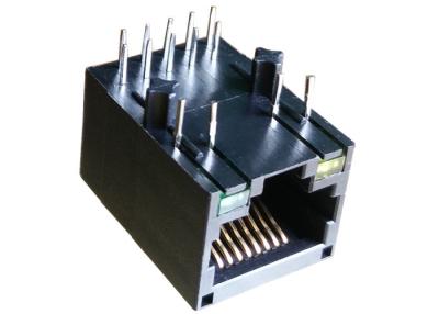 Chine JAUNE vert LED de la prise LPJ0012NDNL d'Ethernet 10/100 d'Un_Shield Rj45 à vendre