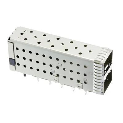 중국 일체식 커넥터 접촉 외부 봄과 TE 1-2007492-8 SFP+ 2x1 새장 판매용