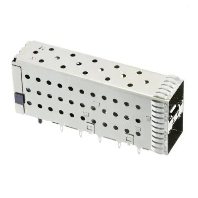 Κίνα Συνδετήρας εξωτερικό συμπεριλαμβανόμενο ανοίξεις Lightpipe κλουβιών TE 1-2007492-6 SFP+ 2x1 16 Gb/s προς πώληση