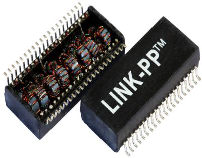 중국 LP44009NL 이더네트 자석 변압기 4x 10/100Base-T 고립 여과기 판매용