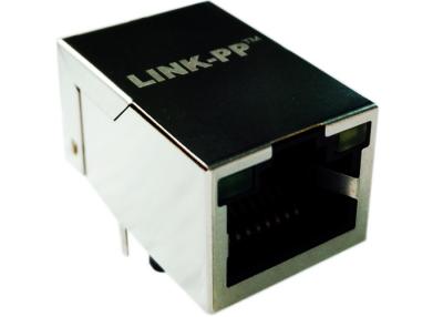 China MIC24311-0101T-LF3, RJ45 Modulaire Jack 25.4mm Geïntegreerd Lengte Magnetisch Te koop