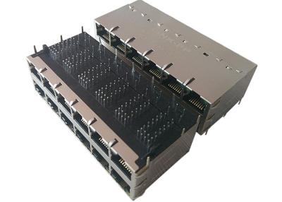 中国 XMH-T16-071-A62-013-MC|LPJG67759A55NL 12の港の磁気学ギガビットrj45 販売のため