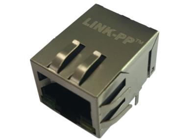 China MTJ-88TX1-FSP-PG-LG-M5 8 Position eingebautes magnetisches RJ45 Jack 10/100M zu verkaufen