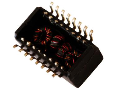 中国 単一の港円環形状 LAN 変圧器 100base-t の 24 のピン HA-108 販売のため