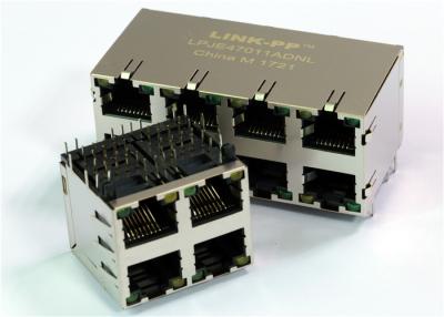 Coon 2x4 Rj45 Socket Female Jack R/A Shield W/LED LPJE47011ADNL