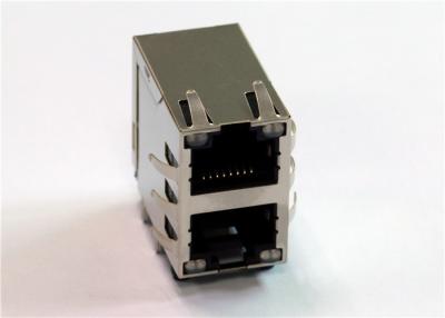中国 HR872130Hは2x1 RJ45のソケット10/100/1000Base - Txのイーサネット ジャックLPJG17510AANL --を積み重ねました 販売のため