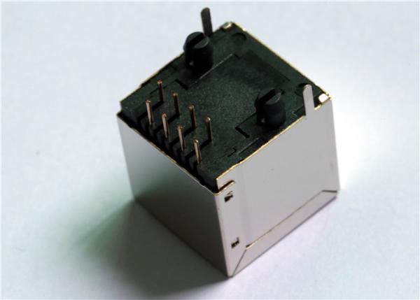 Quality LPJE601XDNL Cat 5e Top Entry RJ45 Modular Jack 16.4mm Height for sale