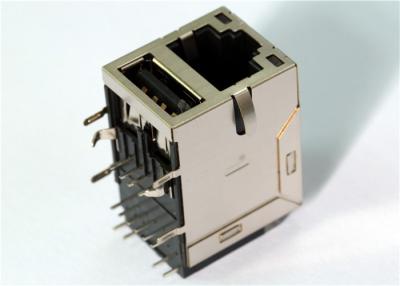 Chine Connecteur 4-1775855-1 d'EMI Finger No Magnetic USB Rj45 à vendre