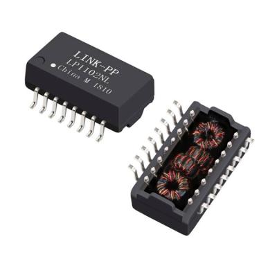 China 350uh Min Telecommunicatietransformator, de Magnetische Transformatoren van H1102FNL/van H1102FNLT Ethernet Te koop