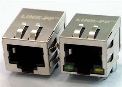 China HFJ11-RPE26ERL POE RJ45 Schakelaar 10/100Base-TX Magnetische Jack Shielded Te koop