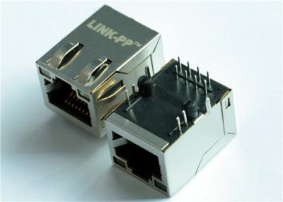 46F-1207GYD2NL 10/100Base-T는 Rj45 여성 잭 자석 연결관을 골라냅니다