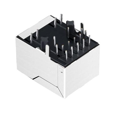 Cina LPJG0926HENLS4R PoE+ RJ45 connettore con reflusso attraverso foro in vendita