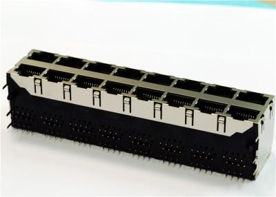 中国 2-1734473-1等量は2x8 RJ45のLPJE100-1CNLのコネクター16の港を積み重ねました 販売のため