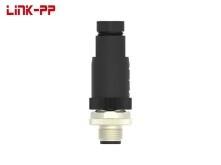 D кодировка M12 4 штиф мужской разъединитель T4111501041-000 винтовое соединение