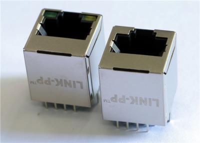 중국 SI-46004-F Rj45 수직 PCB 잭의를 통하여 구멍 ST72F324BJ6T6 디지탈 카메라 DVB 판매용