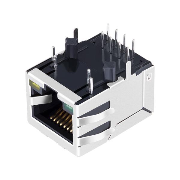 Connettore LPJ4011AB-MYNL RJ45 con magnetismo integrato 10/100 base-T