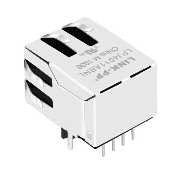 Connettore LPJ4011AB-MYNL RJ45 con magnetismo integrato 10/100 base-T
