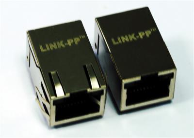Chine La prise femelle magnétique du gigabit Rj45 de RTA-175AAK1A RJ45 Jack 1x1 a protégé w/LED à vendre
