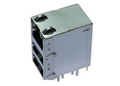 Chine De HR983363C double USB connecteur 10/100M LPJU4111AONL de l'Ethernet RJ45 à vendre