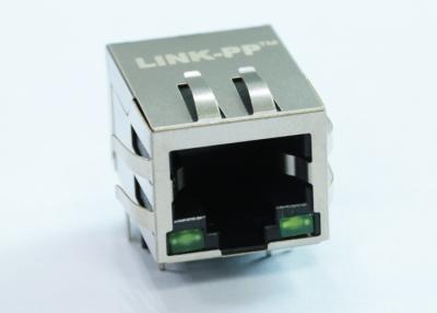 China MIC24012-5101T-LF3 RJ45 magnético Jack LPJ0011GFNL escogen el puerto con G/G LED en venta