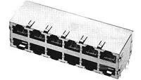 China 2x8 Protector RJ45 con múltiples puertos 6116259-2 6116259-1 6116259-3 en venta