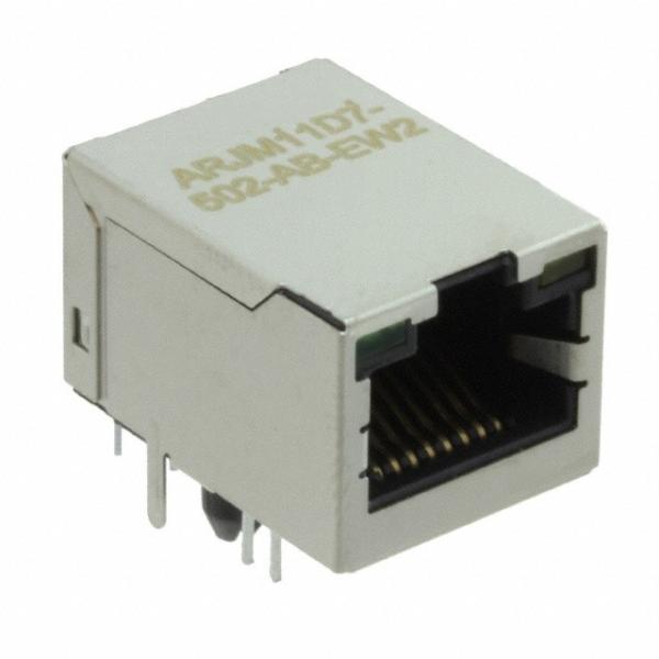 ARJM11D7-502-AB-EW2 Single Port PoE RJ45 con 1GBase-T Magnetics