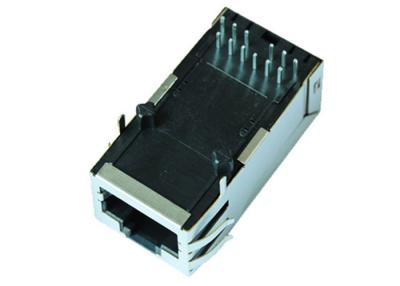 China 0816-1X1T-80 RJ45 1000 Base-T Jack with Magnetic Module With PoE LPJK1046CNL for sale