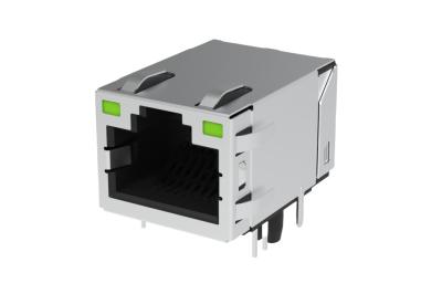 Cina RJMG Serie 1x1 1000 base-T RJ45 Jack magnetico RJMG201K21120FR in vendita