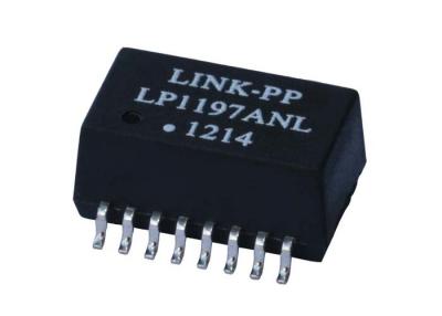 China LP1197ANL POE Transformer , 1x 10/100Base-T Power Ethernet IEEE802.3af for sale