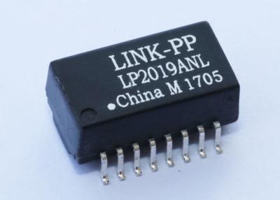 China LP2019ANLE POE Ethernet des Magnetics-Transformator-1x10/100Base-T zu verkaufen
