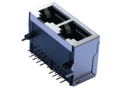 China 3004203600B0 Multi-Hafen Rj45 1x2 Doppel-Port LPJE1313NNL des Ethernet-Verbindungsstück-6P6C zu verkaufen