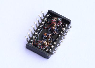 China LP41660ANL 10/100Base-tx POE+ Magnetics Transformer , 16Pins SMT Filter for sale
