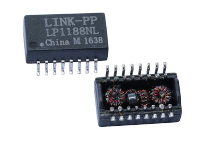 중국 HM1188FNL 10/100 기초 - LP1188NL를 거치하는 SMT를 가진 Tx 자석 변압기 판매용