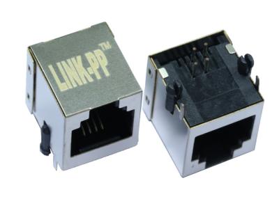 중국 P-RJHSE-5E8X는 자기학 LPJE101DNL 없이 항구 RJ45 암 커넥터 8P8C를 골라냅니다 판매용