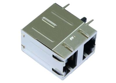 中国 0843-2B1T-Y1-F 1000Base - Tは2x1港のイーサネットRJ45ジャックLPJG17702A109NLを積み重ねました 販売のため