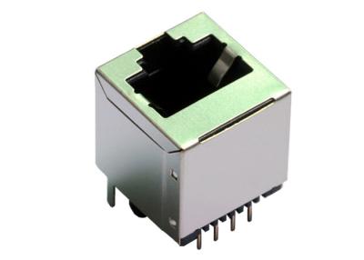 중국 MJHS-V-88-30 정상 입장 자석 Rj45 연결관 방패 8 핀 LPJE681XDNL 판매용