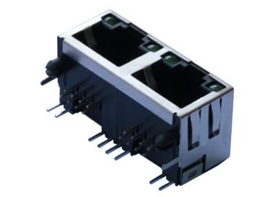 중국 자기학 LPJE201AGNL 없는 MTJG-2-88ARX1-FSM-PG-LG 1X2 RJ45 연결관 판매용