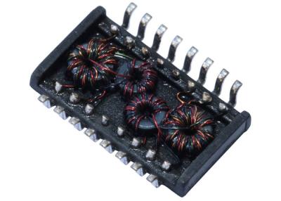 중국 저프로파일 13F-39DNL 이더네트 자석 변압기 10/100Mbps 판매용