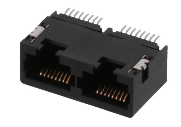 Quality 2 Ports 441930003 Low Profile Modular Jacks and Plugs Surface Mount for sale