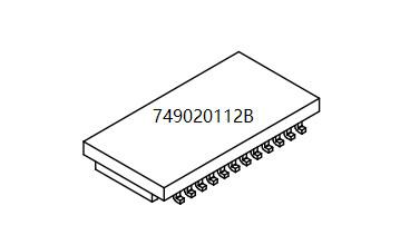 中国 749020112B ギガビット SMT イーサネット トランスフォーマー IEEE 802.3ab 適合 販売のため